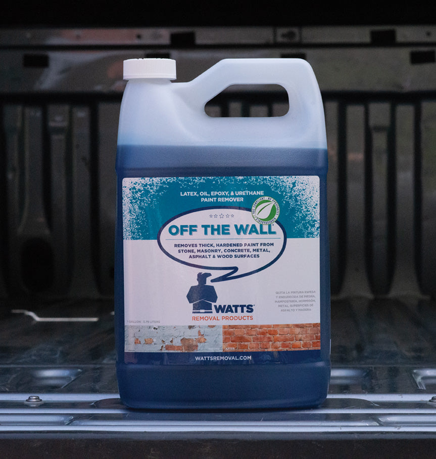 Off the Wall® Paint Stripper – Watts Removal Products